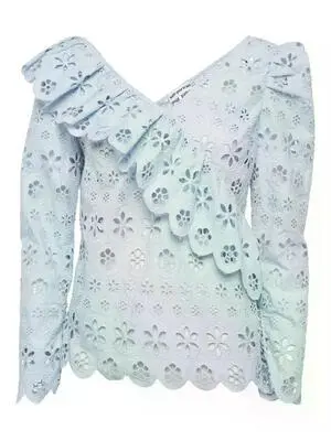 SELF-PORTRAIT Lace-detailing Top