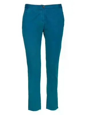 See By Chloé 2024 Cotton Trousers - Blue