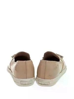 Miu Miu Bejeweled Slip-on Sneakers