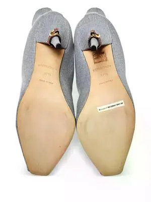 Burberry 105mm Kenzie Peep-toe Boots