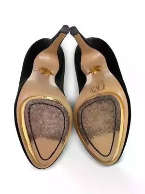 CHARLOTTE OLYMPIA 145mm Velvet Pumps