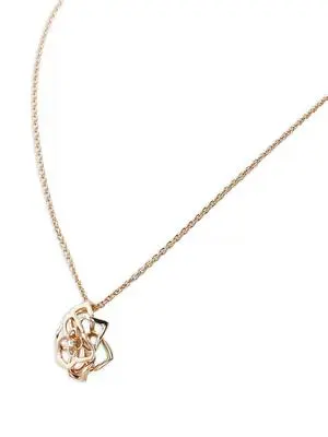 PIAGET 2010s Rose Gold Diamond Pendant
