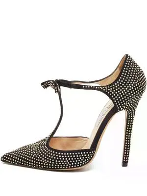 Women's T-Strap Stiletto Pumps