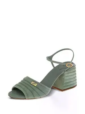 Fendi 75mm Jelly Sandals