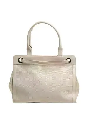 AIGNER Cavallina Leather Tote Bag