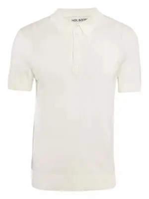 Neil Barrett 2024 Ribbed-hem Polo Shirt