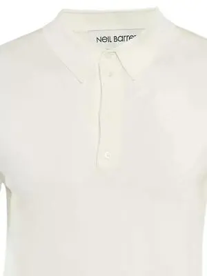 Neil Barrett 2024 Ribbed-hem Polo Shirt