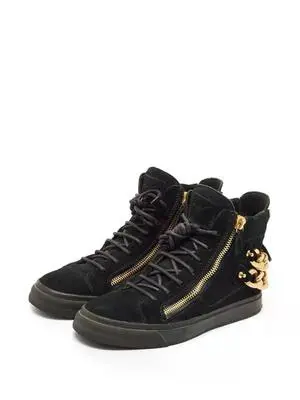 GIUSEPPE ZANOTTI Suede High-top Sneakers