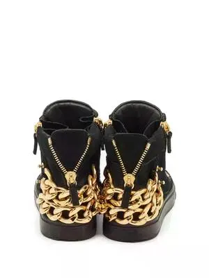 GIUSEPPE ZANOTTI Suede High-top Sneakers