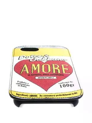 Dolce & Gabbana Amore-print Iphone Case