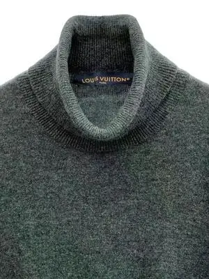 LOUIS VUITTON 2010s Turtleneck Wool Sweater