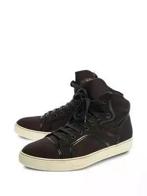 LANVIN Panelled High-top Sneakers