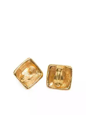 Saint Laurent 1990s Clip-on Earrings