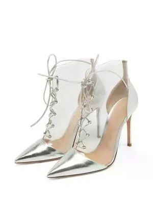 GIANVITO ROSSI 110mm Lace-up Boots