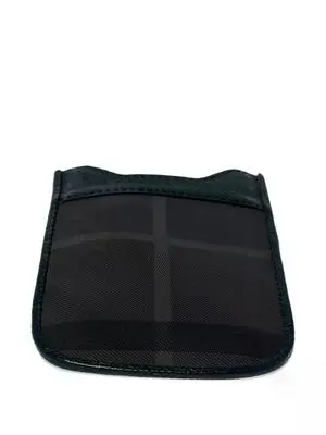 Burberry Checked Phone Pouch 120mm