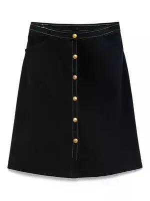 Celine Black Wash Skirts