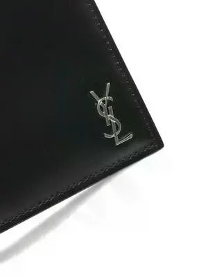 Saint Laurent Small Cassandre Bi-fold Wallet