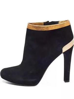 Fendi Gold Tone Boots For Women