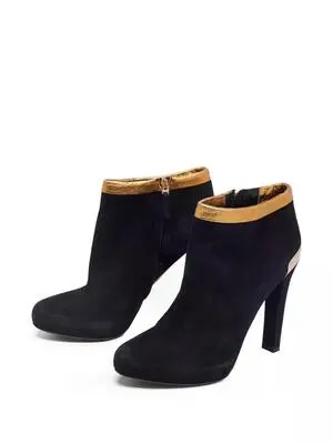 Fendi 120mm Suede Ankle Boots