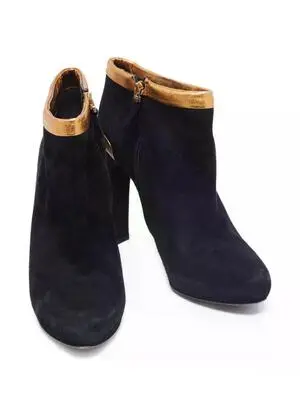 Fendi 120mm Suede Ankle Boots