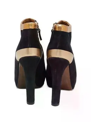 Fendi 120mm Suede Ankle Boots