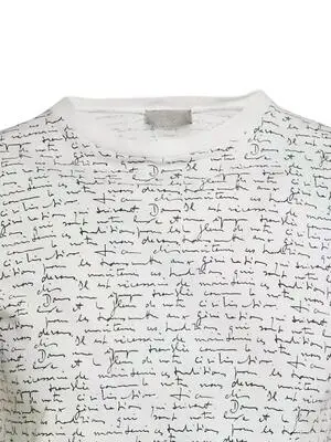 Dior Script-print T-shirt