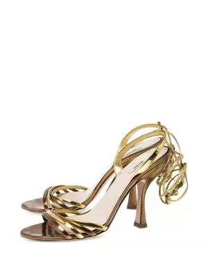 Miu Miu 110mm Leather Sandals