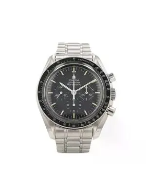 Omega Speedmaster 42mm Chronograph Watch - Black