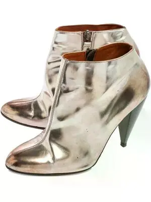 LANVIN 100mm Pointed-toe Ankle Boots