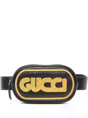 Gucci 2010s Game Logo-patch Belt Bag
