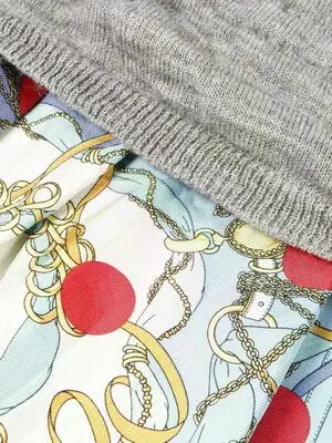 Comme Des Garçons 2010s Wool-silk Dress