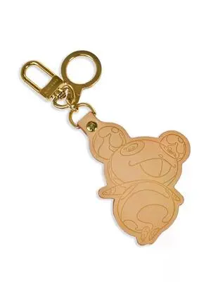LOUIS VUITTON X Takashi Murakami 2004 Panda-motif Keyring - Gold