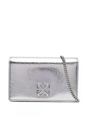Off-White Jitney Leather Clutch