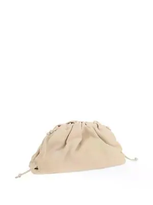 Bottega Veneta Leather Pouch Bag - Neutrals