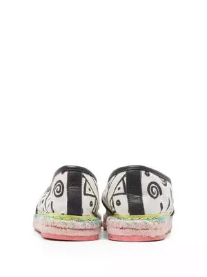 SOPHIA WEBSTER Printed Flat Espadrilles
