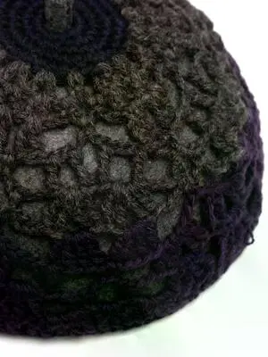 Prada Wool Crochet Beret