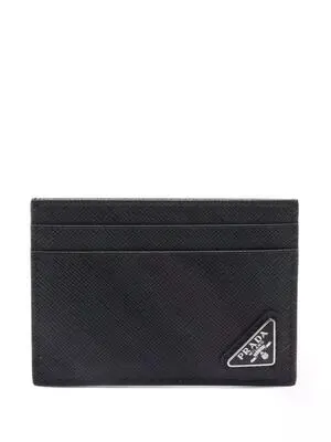 Prada 2013-2025 Saffiano Card Holder - Black