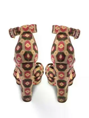 Miu Miu 125mm Leather Heeled Sandals