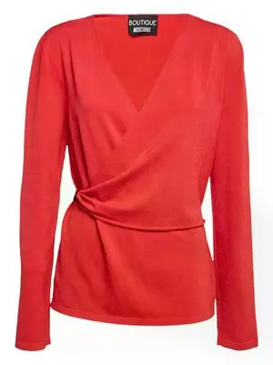 Moschino 2019 Wrap Belt Sweater