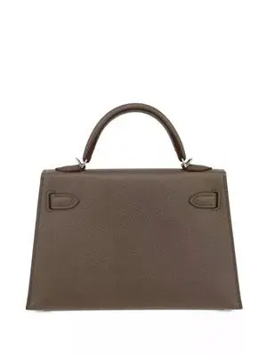 Hermès 2020 Kelly 20 Handbag - Grey