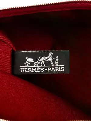 Hermès 2009 Toile Bora Bora Mm Pouch