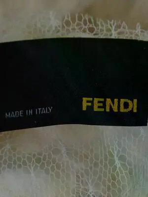 Fendi Embroidered Blouse
