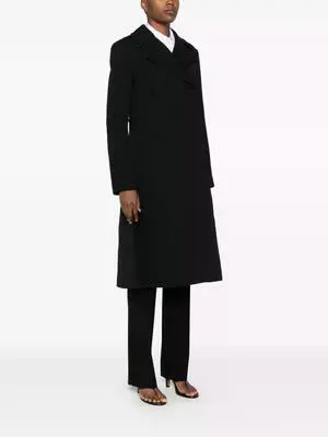 JIL SANDER Double-breasted Twill Coat