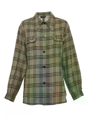 JOSEPH Checked Button-up Shirt