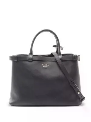 Prada 2020s Leather Tote Bag