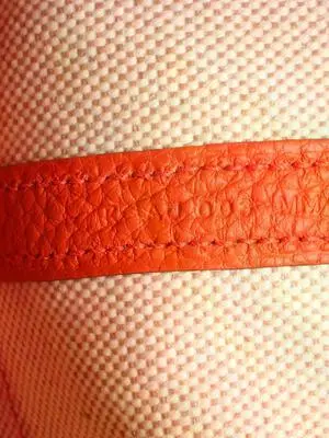 Hermès 2025 Garden Party 23 Tote Bag - Orange