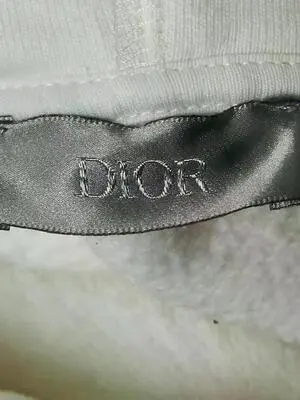 Dior Logo-print Hoodie - White