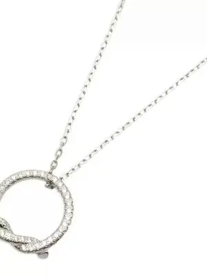 Cartier 18kt White Gold Diamond Entrelacés Necklace