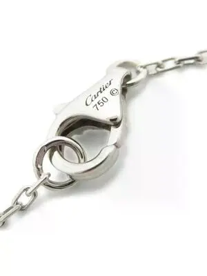 Cartier 18kt White Gold Diamond Entrelacés Necklace