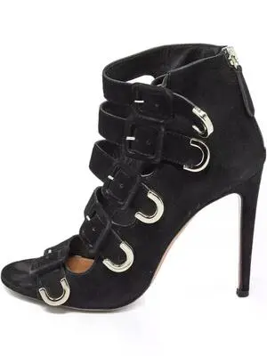 AQUAZZURA 110mm Vendome Strappy Sandals - Black